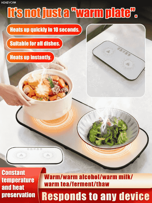 Intelligent Constant Temperature Heated Serving Tray – wniny.com